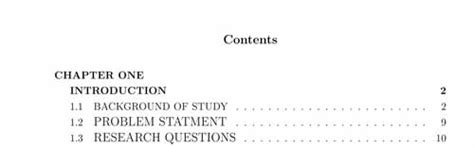 Table Of Contents Fix Toc Entries Created By A Custom Sectioning