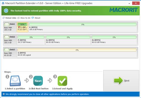 One Step To Extend System Drive C Partition On Windows