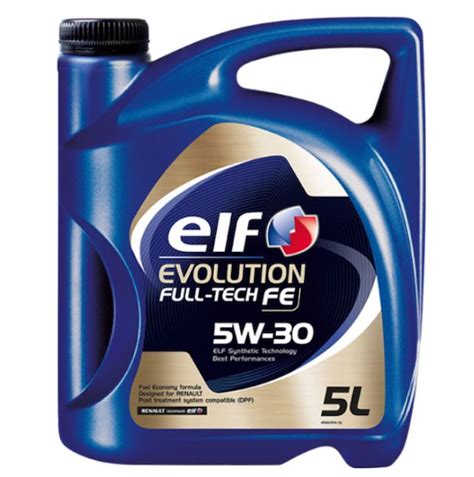 Motorový Olej Elf 5w 30 Evolution Full Tech Fe Rn0720 5l