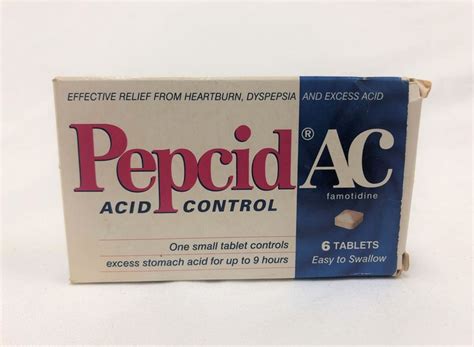 Chemical Pepcid Ac Merck Sharp And Dohme Australia Pty Ltd Ca 1990s