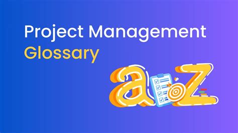 Glossary Project Management Terms And Definitions From A Z Teamboard Resource Planning