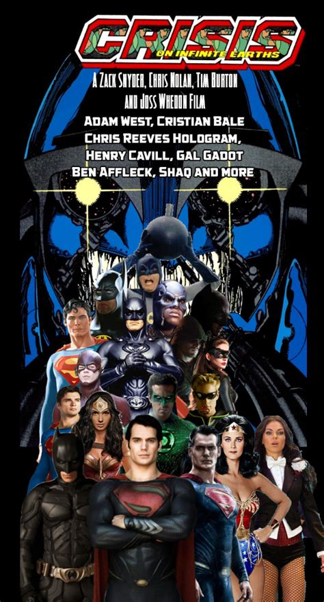 Crisis On Infinite Earths Movie Poster By Ace20xd6 On Deviantart