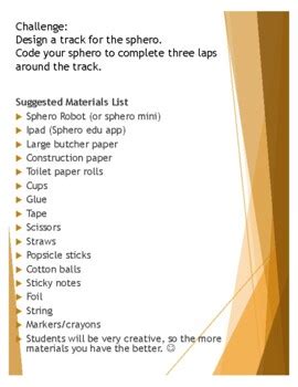 Sphero Racing STEM Challenge By Snapchats Of A Teacher TpT