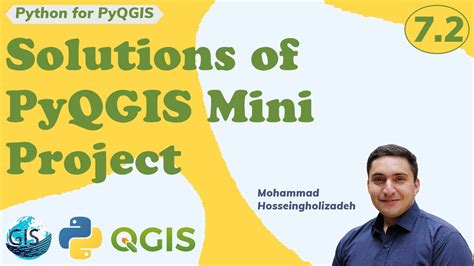 Part 72 Solution Of Pyqgis Mini Project Youtube