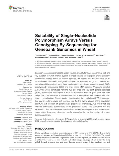 pdf suitability of single nucleotide polymorphism arrays versus