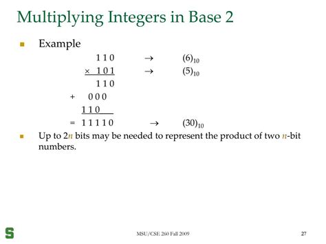 PPT Integer Representations Base Conversion PowerPoint Presentation ID