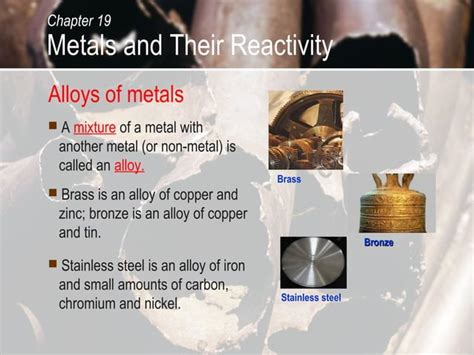 C19 Metals And Their Reactivity Ppt