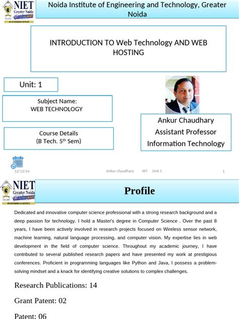 Wt Unit 1 Pdf World Wide Web Internet And Web