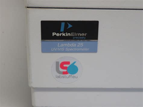 Labstuff Eu Perkin Elmer Lambda 25 Uv Vis Spectrometer With Sipper Module And Quartz Cuvettes