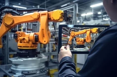 Premium Photo Realtime Monitoring Of Automation In Smart Factories