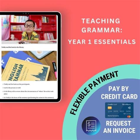 Teaching Grammar Year 1 Essentials Grammar Train