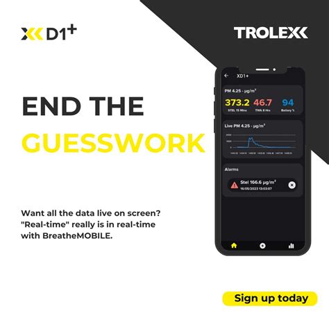 Trolex On Linkedin Xd1plus Dustmonitoring Breathemobile App