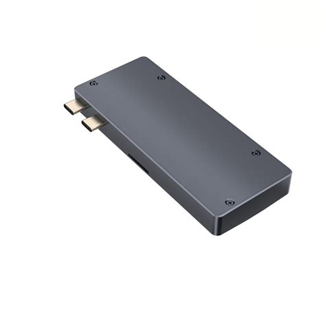 Laptop Partner Dual USB C Hub With SSD Slot