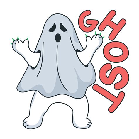 Trendy Ghost Concepts 34329899 Vector Art At Vecteezy