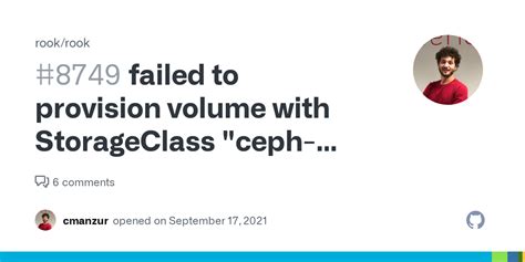 Failed To Provision Volume With StorageClass Ceph Block An Operation With The Given Volume ID