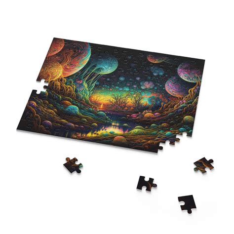 Jigsaw Puzzle Psychedelic Art Puzzle Trippy Artwork Puzzle Custom Puzzle For Psychedelic Puzzle