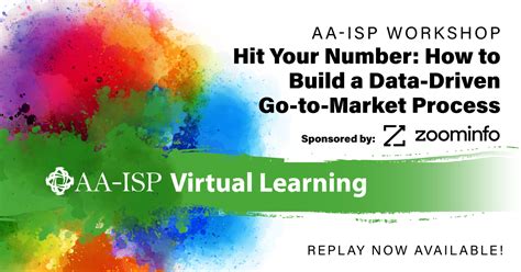 Emblaze Aa Isp Workshop Hit Your Number How To Build A Data Driven