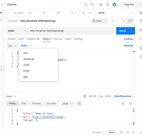Json Postman Getting Response 400 Bad Request Stack Overflow