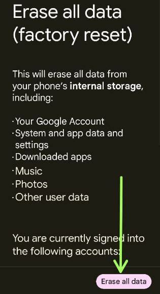 How To Factory Reset Pixel And Pixel Pro How To Factory Reset Pixel And Pixel Pro