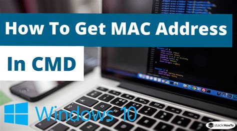 How To Get MAC Address In CMD StackHowTo