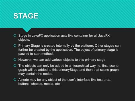 JavaFX ALA Ppt Pptx