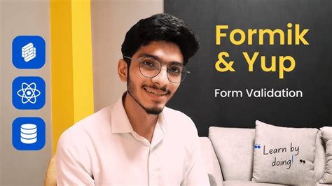 React Form Validation With Formik And Yup Youtube
