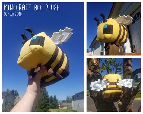 Minecraft Bee Plush By Oomles On Deviantart