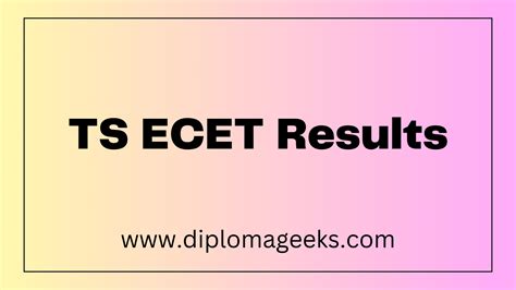 TS ECET Results Available Now