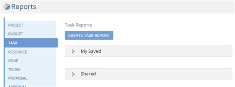 Task Reports Project Insight Help Center