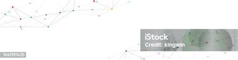 추상적인 다각형 배경과 점과 선을 연결하는 웹 사이트 헤더 또는 배너 디자인 글로벌 네트워크 연결 텍스트에 대한 신경질 배경과 공간을 가진 디지털 기술 0명에 대한 스톡