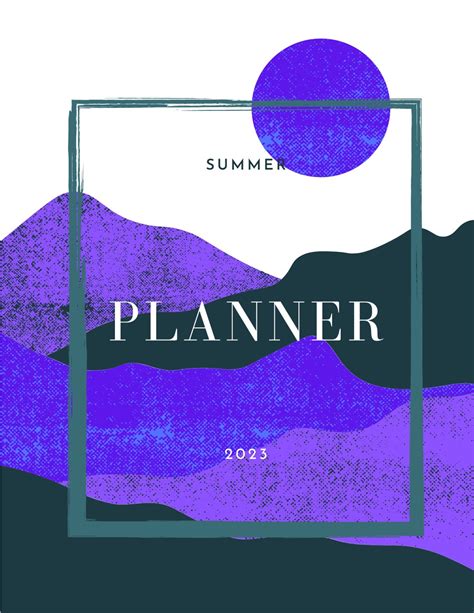 Daily Planner Cover 2023 Digital Download Printable Etsy