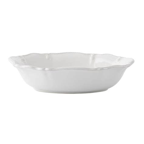 Juliska Berry And Thread Whitewash 12 Oval Serving Bowl M On The Square