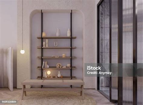 3d 렌더링 3d 그림 인테리어 장면 및 모형 현대적인 스타일로 방의 구석에 장식 된 가구를 표시합니다 0명에 대한 스톡 사진 및 기타 이미지 Istock
