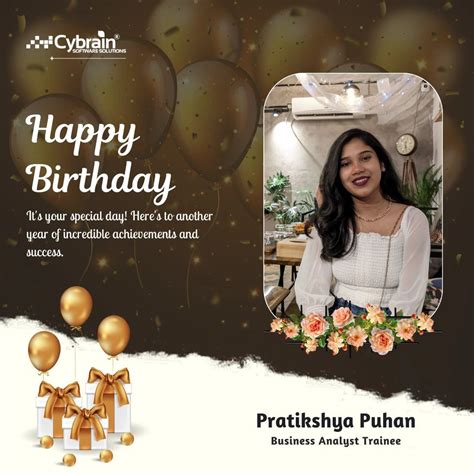 Cybrain Software Solutions Pvtltd On Linkedin Happybirthdaypratiksha