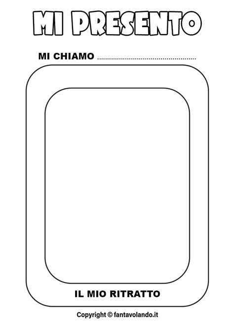 Attività Per L Accoglienza Mi Presento Classe Prima Artofit