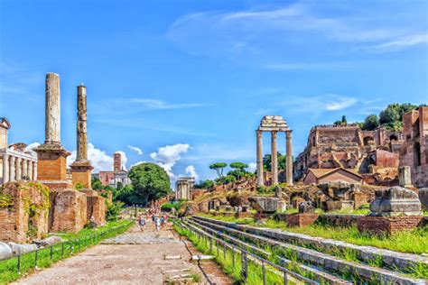 Sacred Way In Rome Via Sacra