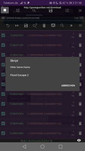 Roblox Mod Menu V LUA Scripts GameGuardian