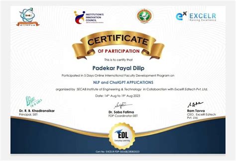 Nlp Chatgpt Artificialintelligence Institutioninnovationcouncil Naturallanguageprocessing