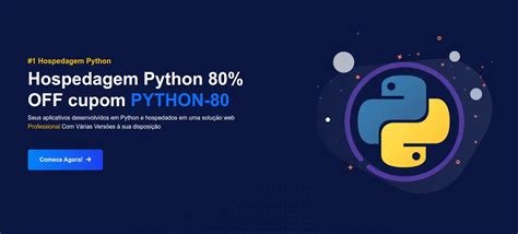 Hosting Python Ilimitado Para Suas Aplicações Reselhost