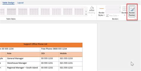 Word Table Formatting Excel At Work