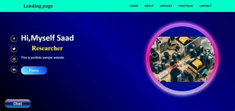 Saad Raza On Linkedin Webdevelopment Portfolio Codingjourney Webdev