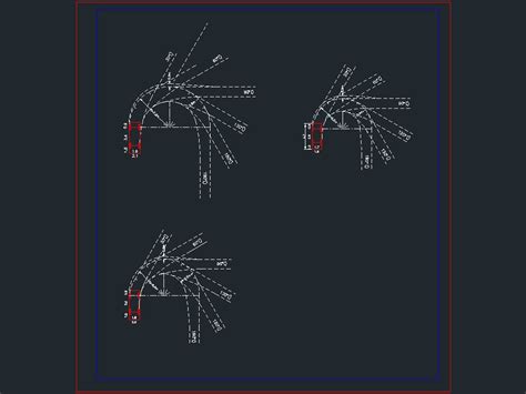 Turning Radius Cars In AutoCAD Download CAD Free 20 1 KB Bibliocad