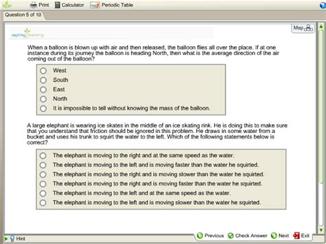 Solved Print Calculator Periodic Table Question 5 Of 10 Map