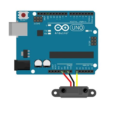 Ir Distanz Sensor Gp2y0a02yk0f Infrarot Abstandssensor 20 150cm Für Arduino