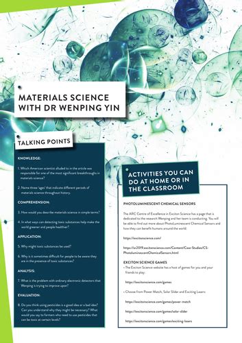 Detecting Toxic Substances For A Greener And Healthier World Teaching