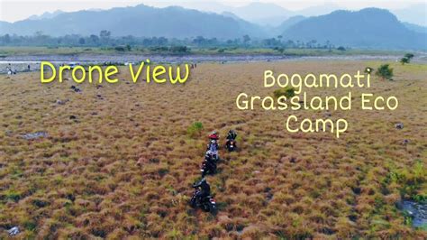 Bogamati Grassland Eco Camp Bikers Drone Shots Bodo Vlog Youtube