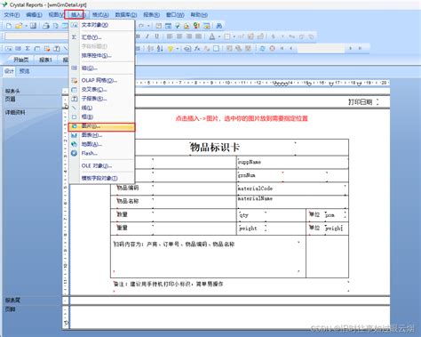水晶报表crystalreport实现报表打印和动态图片导入crystal Reports Csdn博客