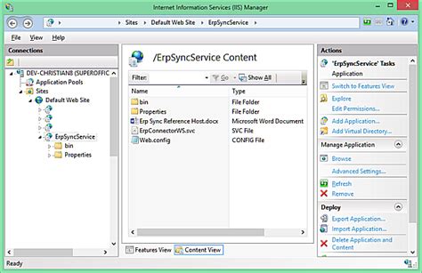 Erp Sync Service Wcf Host Superoffice Docs