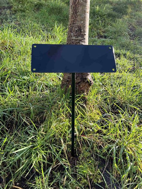 Tree Memorial Marker Stake Hartwood Timber