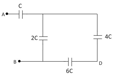 What Is The Effective Capacitance Between Points X Class 12 Physics Cbse